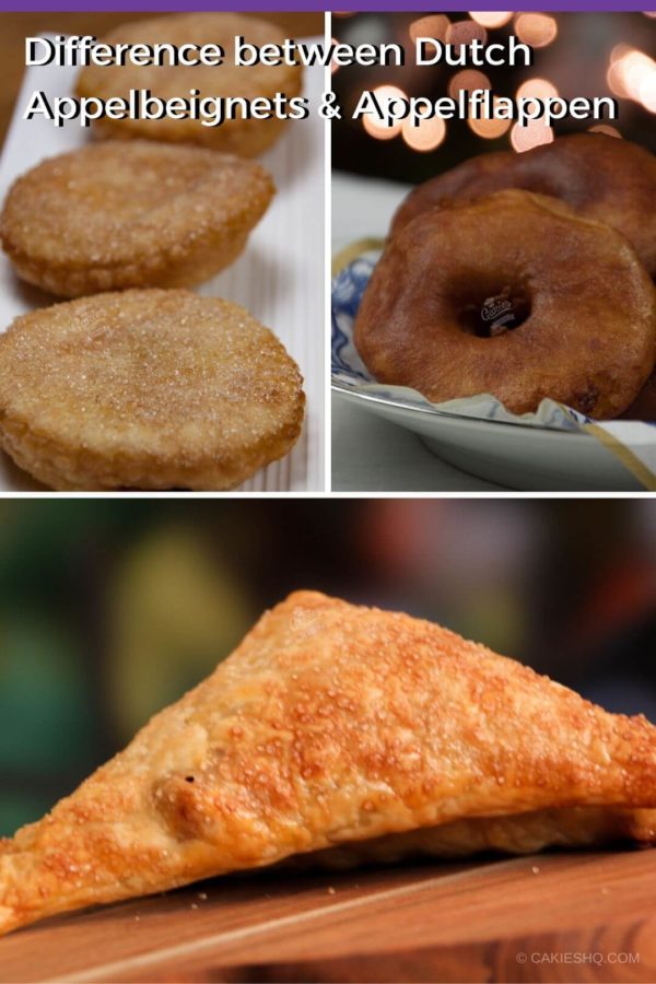 The Difference between a Dutch Appelbeignet and a Dutch Appelflap