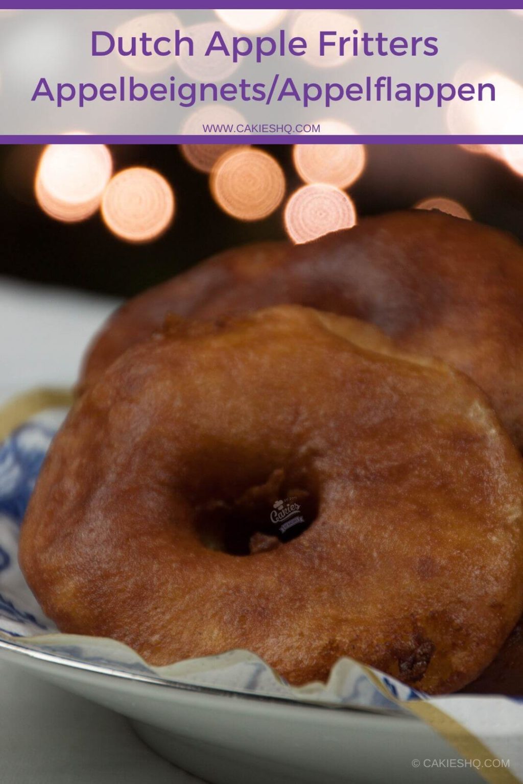 Dutch Apple Fritters (Appelbeignets aka Appelflappen) | Cakies