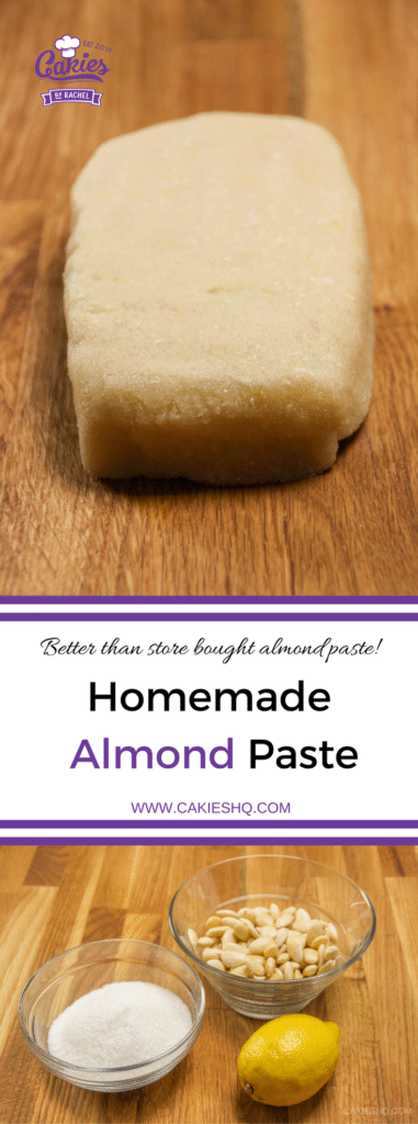 Homemade Almond Paste Recipe | How to Make Almond Paste | Cakies
