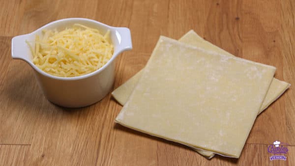 Puff Pastry Cheese Sticks Recipe | An easy party snack